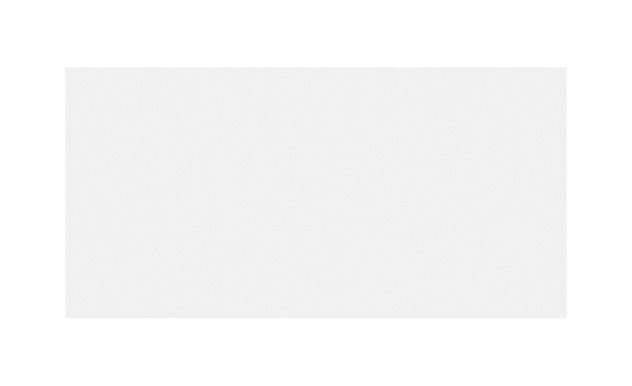 Plan de travail sur mesure en Quartz Compac Absolute Blanc, finition ...