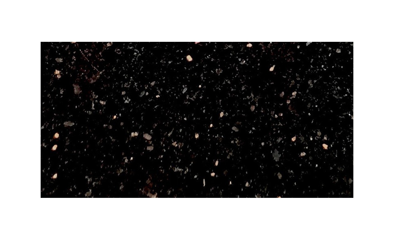 Plan de travail sur mesure en Granit Noir Galaxy , finition Poli pour ...