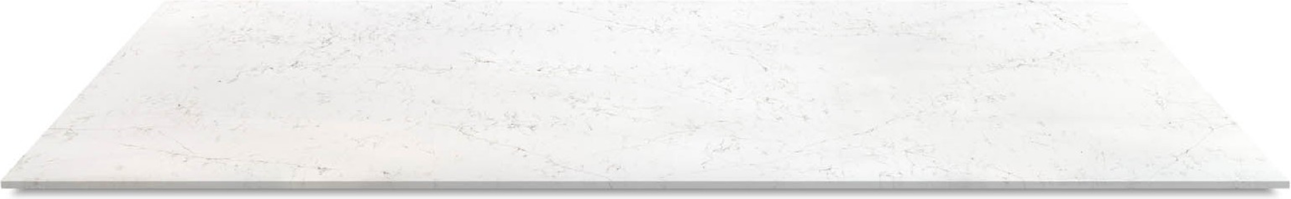 Plan de travail sur mesure en Quartz Compac Unique Arabescato, finition ...